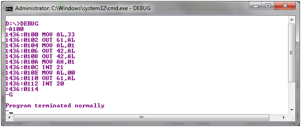 MEMBUNYIKAN SPEAKER DENGAN DEBUG & TURBO ASSEMBLER – Rahmadya Trias Handayanto
