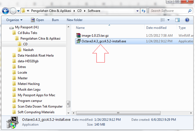 Instalasi Octave di Windows – Rahmadya Trias Handayanto