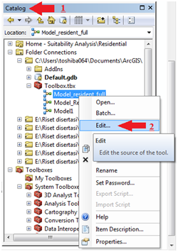 Membuka Model yang Tersimpan di ArcGIS – Rahmadya Trias Handayanto