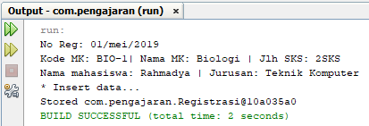 Membuat Kelas Transaksi dengan Basis Data Objek – Rahmadya Trias Handayanto